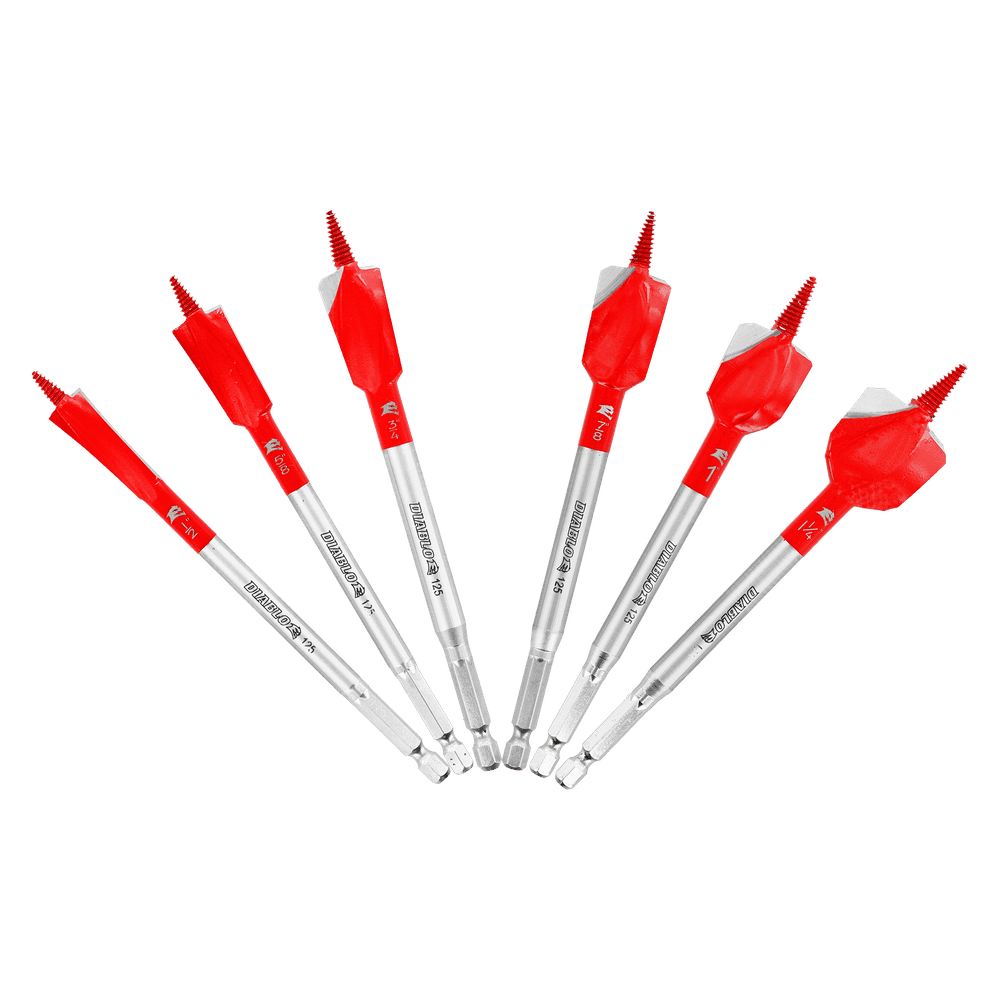 DSPD4920-S6 | Drilling Boring | Spade Bits | Demo Demon Sets - Diablo Tools