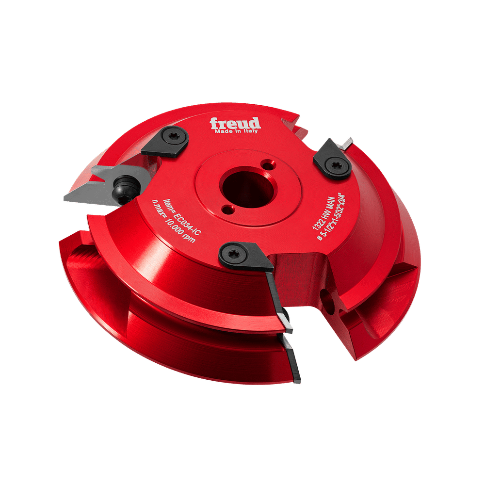 EC034-IC | Cutterheads | Fixed Wing Cutter | Tongue & Groove Lock Miter ...