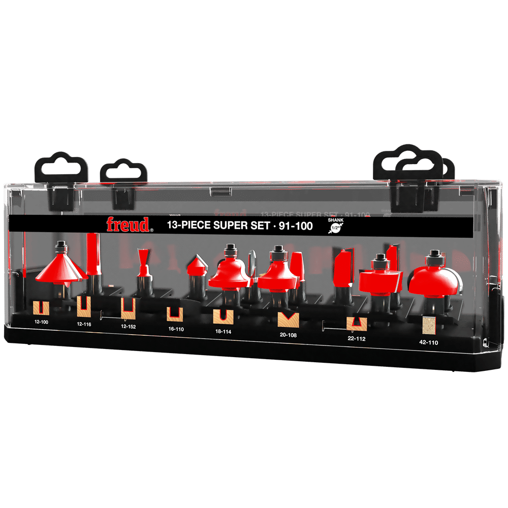 91-100 | Router CNC | Router Bit Sets | Variety Bit Sets - Freud Tools
