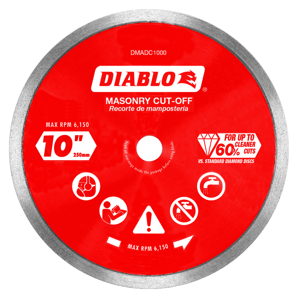 DMADC1000 | Cut-Grind | Masonry Cutting | Diamond Continuous - Diablo Tools
