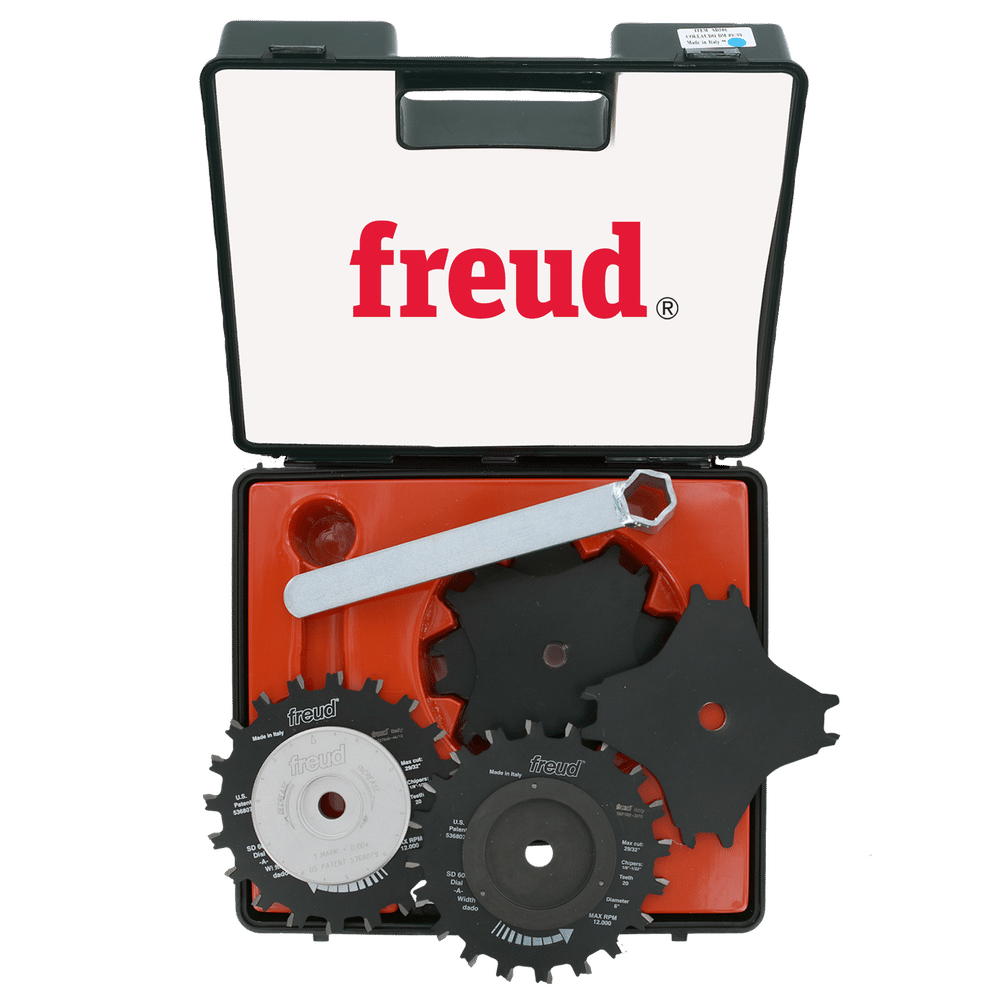 SD606 | Saw Blades | Dado Sets | Dial-A-Width Dado Sets - Freud Tools