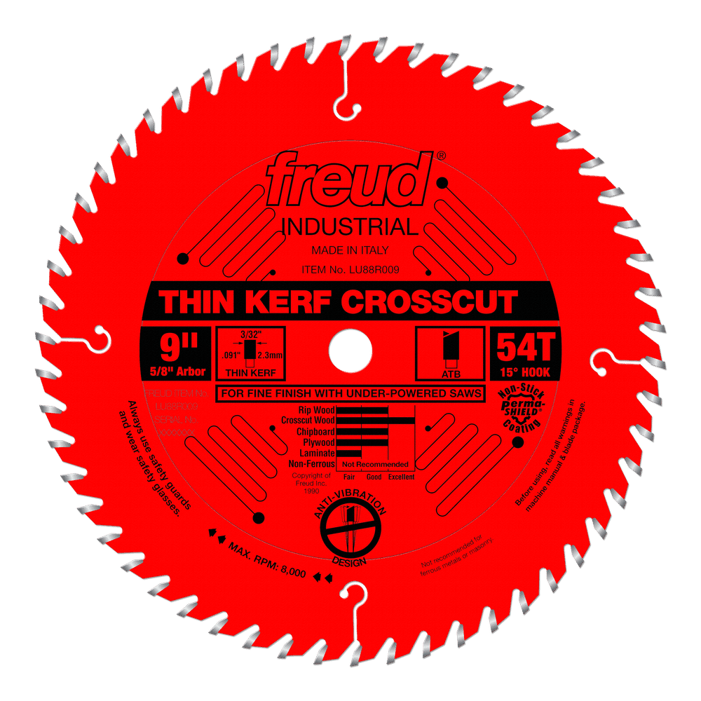 LU88R009 Saw Blades Crosscutting Fine Finish Crosscutting