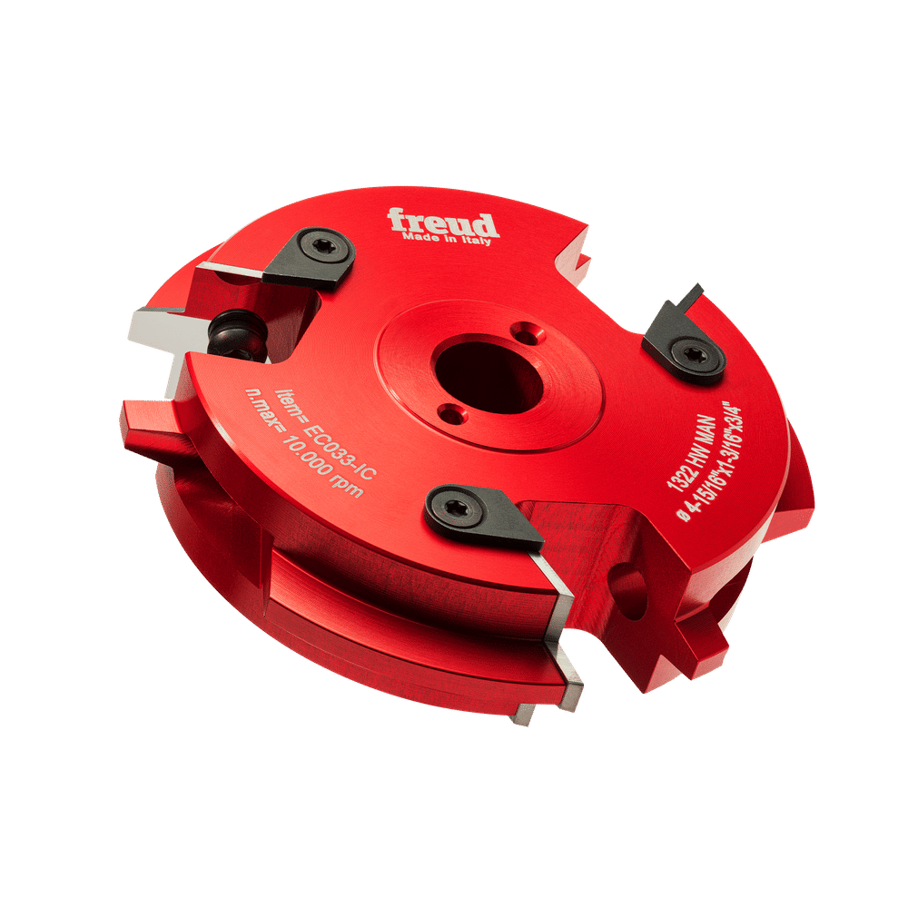 EC033-IC | Cutterheads | Fixed Wing Cutter | Wedge Tongue & Groove ...