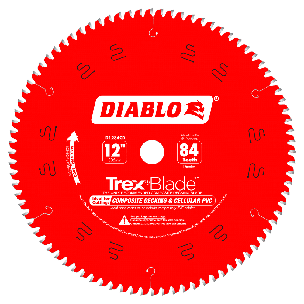 D1284CD | Saw Blades | Specialty | Composite-Plastics - Diablo Tools