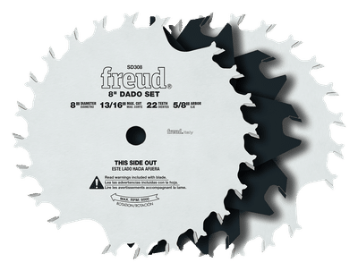 SD608 | Saw Blades | Dado Sets | Dial-A-Width Dado Sets - Freud Tools