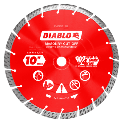 DMADC0300 | Cut-Grind | Masonry Cutting | Diamond Continuous - Diablo Tools