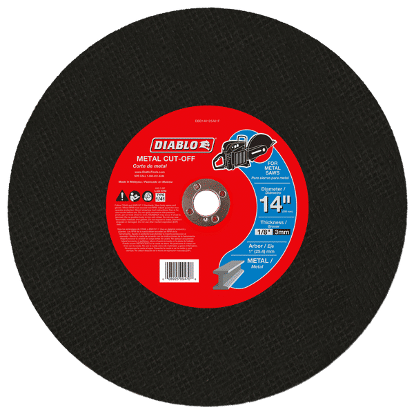 DBD140125A01F | Cut-Off & Grinding Discs | Metal Cutting | Bonded ...