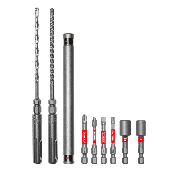 DMAPL9910-S9 | Hammer Drill Bits | SDS-Plus Sets - Diablo Tools
