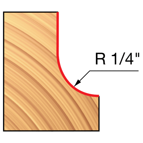 DR30102 | Router CNC | Edge Treatment | Cove - Diablo Tools