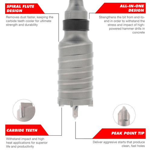 DMAMXCC5010 | Core Cups | SDS-Max - Diablo Tools