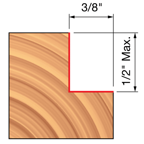 DR32100 | Router CNC | Joinery | Rabbeting - Diablo Tools